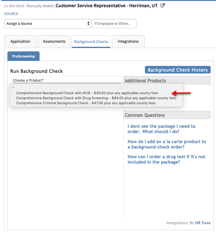 How to Place a Background Check Order In Your ATS – ProScreening